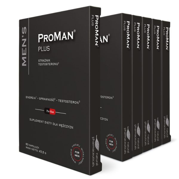 ProMan Plus | Strażnik testosteronu | Natural Pharmaceuticals