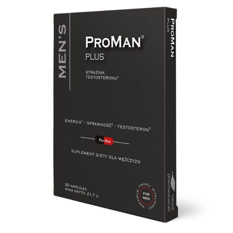 ProMan Plus | Strażnik testosteronu | Natural Pharmaceuticals