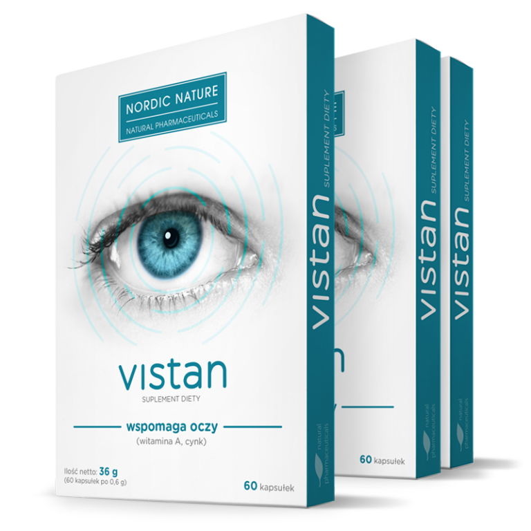 Vistan | Wypoczęte i nawilżone oczy | Natural Pharmaceuticals