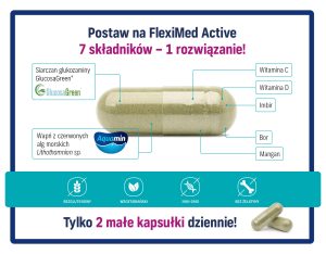 FlexiMed® ACTIVE | Na kości, mięśnie i stawy | Natural Pharmaceuticals