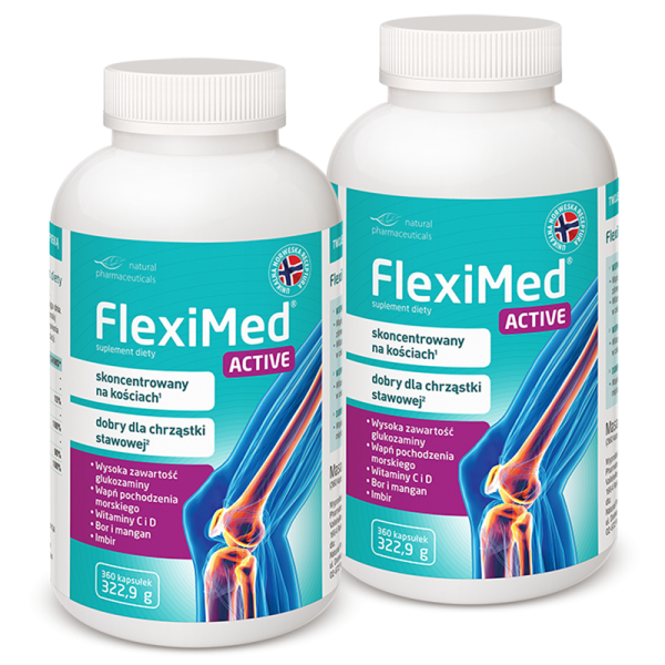 FlexiMed® ACTIVE | Na kości, mięśnie i stawy | Natural Pharmaceuticals