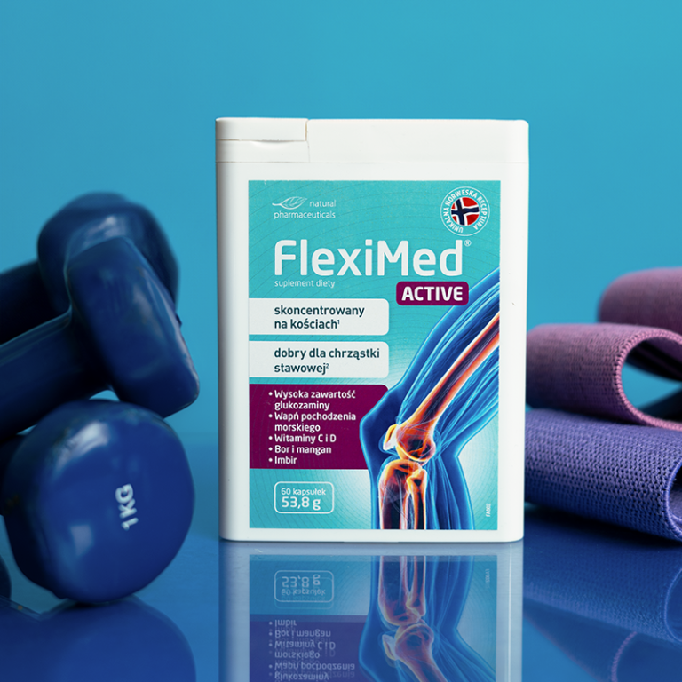 FlexiMed® ACTIVE | Na kości, mięśnie i stawy | Natural Pharmaceuticals