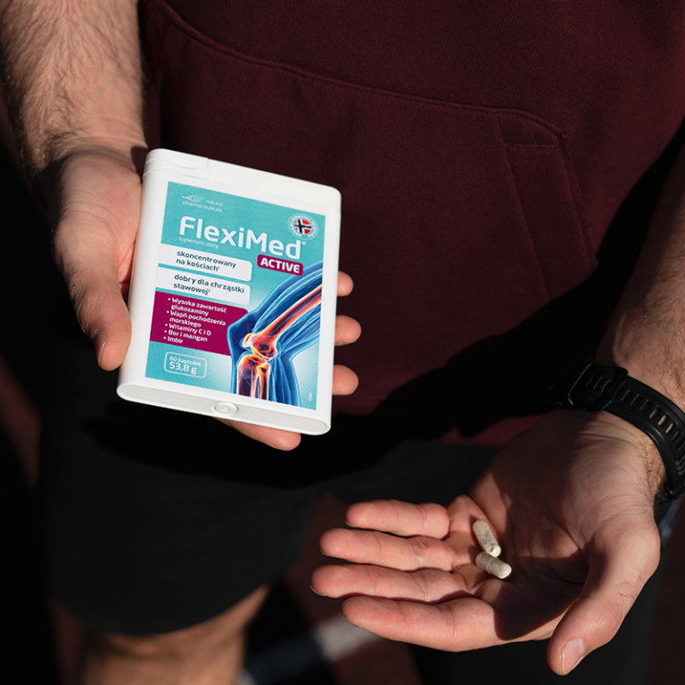 FlexiMed® ACTIVE | Na kości, mięśnie i stawy | Natural Pharmaceuticals